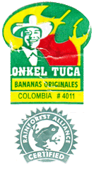 Aufkleber Onkel Tuca Bananas Originales Colombia #4011 Rainforest ...